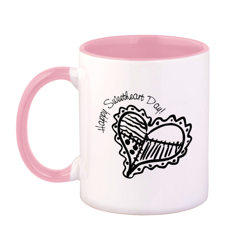 Coffee Mug Happy Sweetheart Day Holidays and Occasions Valentines Day ...